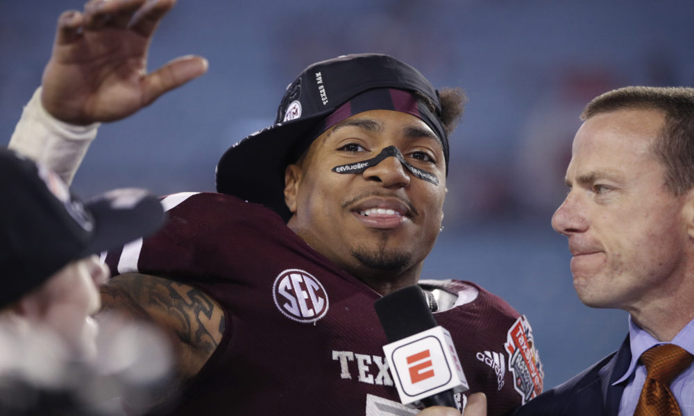 Trayveon Williams (RB, Texas A&M), NFL Draft 2019 – nflsupporter.se