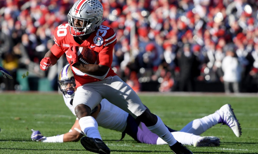 Mike Weber (RB, Ohio State), NFL Draft 2019 – nflsupporter.se