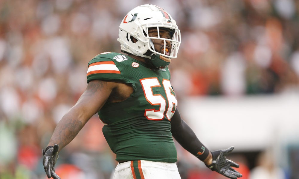 Michael Pinckney (LB, Miami), NFL Draft 2020 – nflsupporter.se