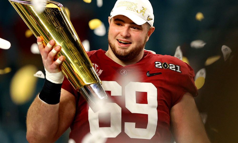 Landon Dickerson (IOL, Alabama), NFL Draft 2021 – nflsupporter.se