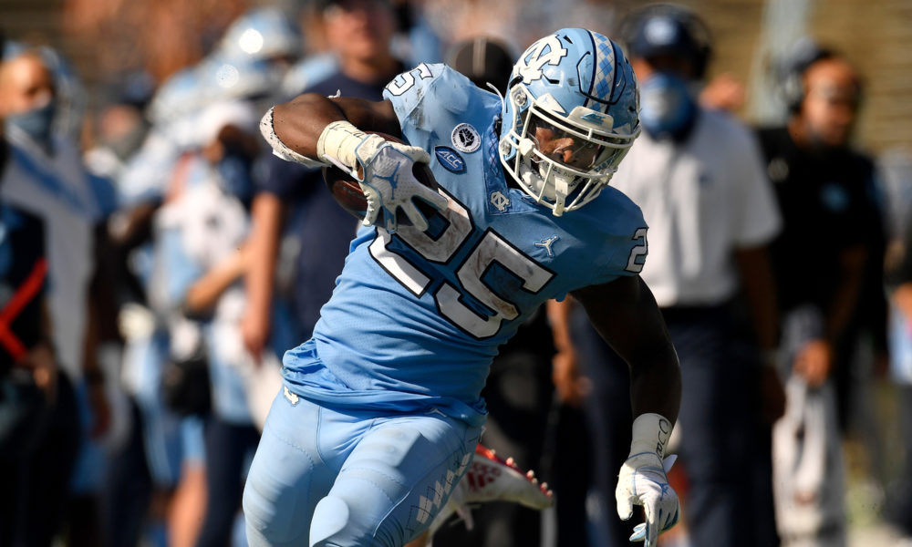 Javonte Williams (RB, North Carolina), NFL Draft 2021 – nflsupporter.se