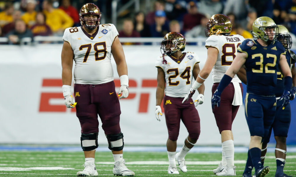 Daniel Faalele (OT, Minnesota), NFL Draft 2022 – nflsupporter.se