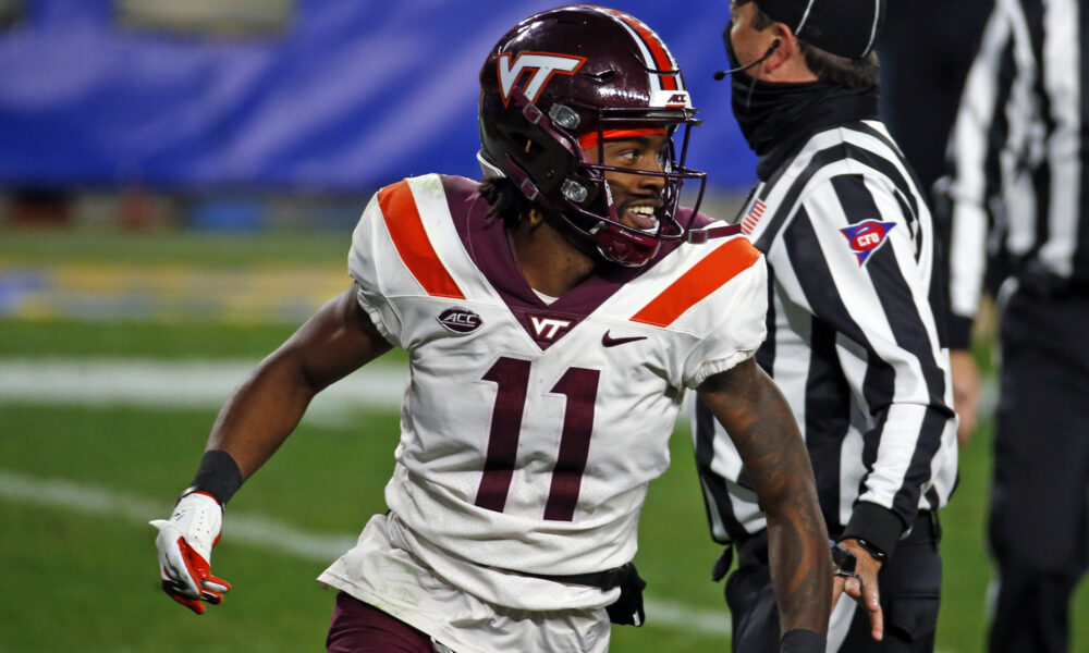Tre Turner (WR, Virginia Tech), NFL Draft 2022 – nflsupporter.se