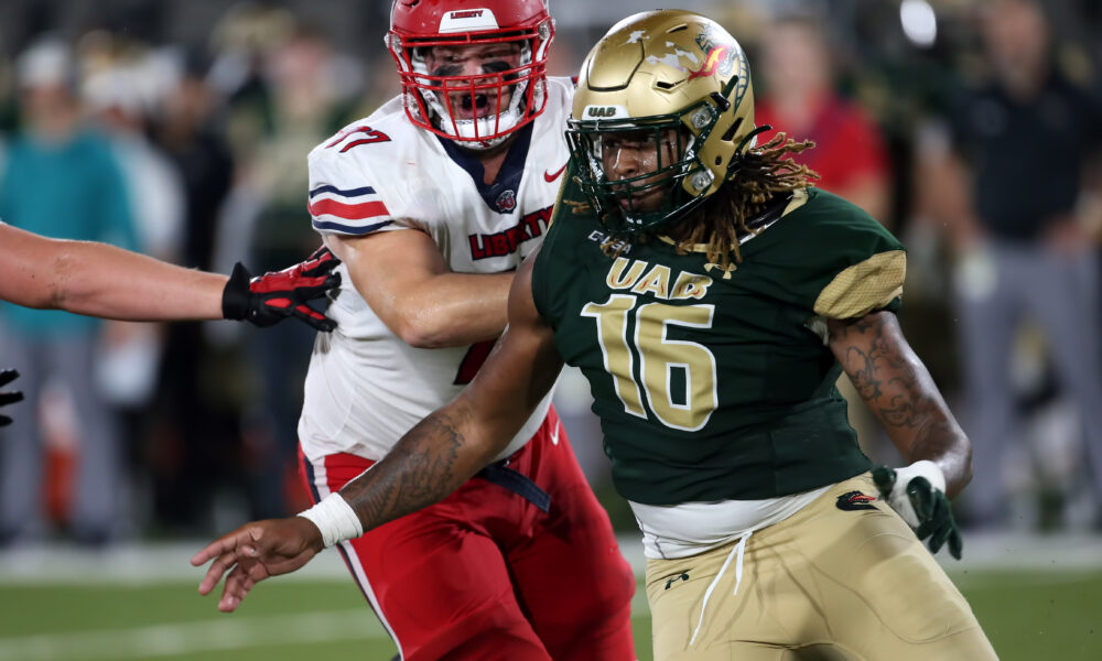 Alex Wright (Edge, UAB), NFL Draft 2022 – nflsupporter.se