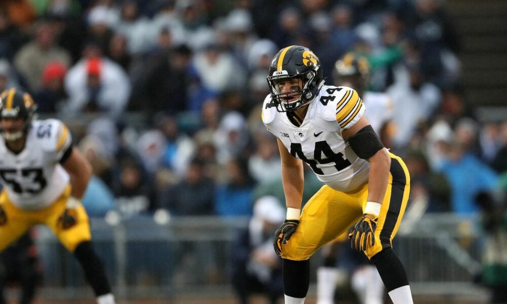 Seth Benson (LB, Iowa), NFL Draft 2023 – nflsupporter.se