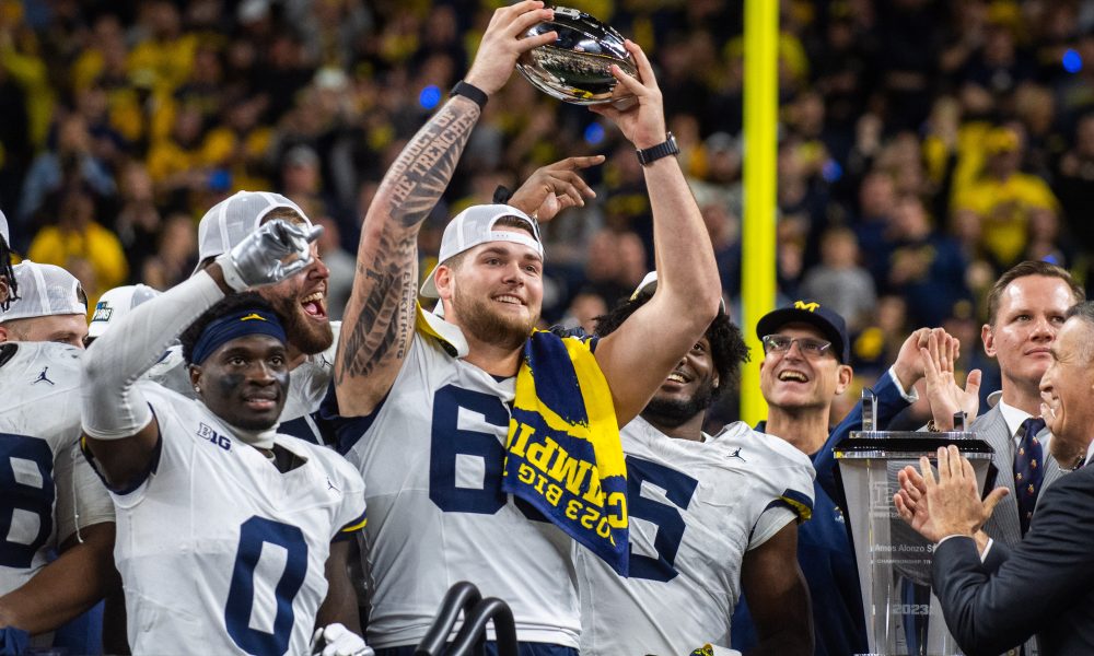 Zak Zinter (IOL, Michigan), NFL Draft 2024 – nflsupporter.se