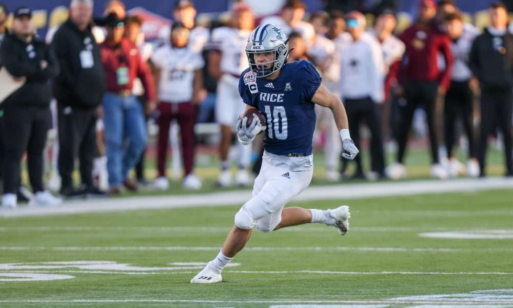 Luke McCaffrey (WR, Rice), NFL Draft 2024 – nflsupporter.se
