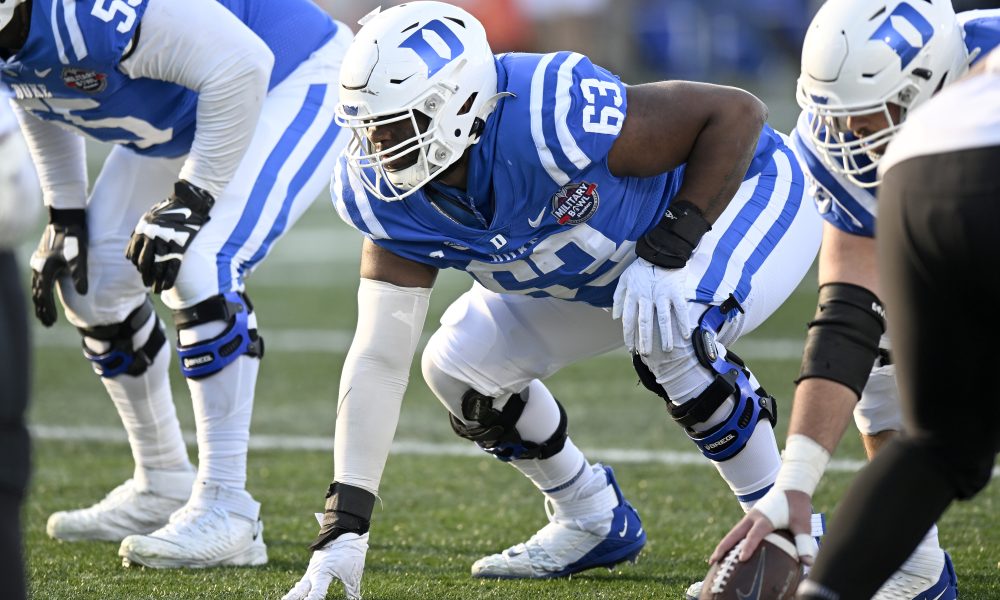 Jacob Monk (IOL, Duke), NFL Draft 2024 – nflsupporter.se