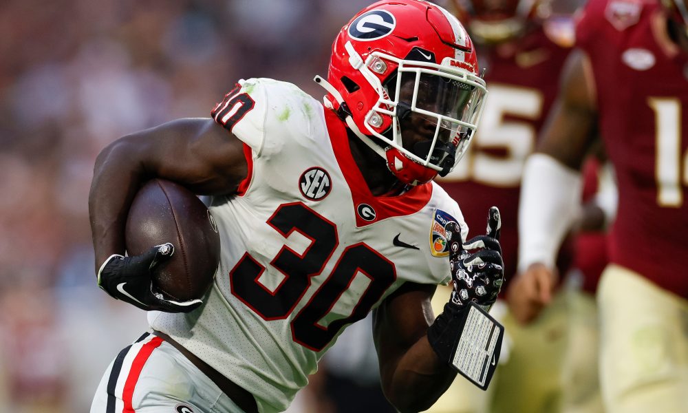 Daijun Edwards (RB, Georgia), NFL Draft 2024 – nflsupporter.se