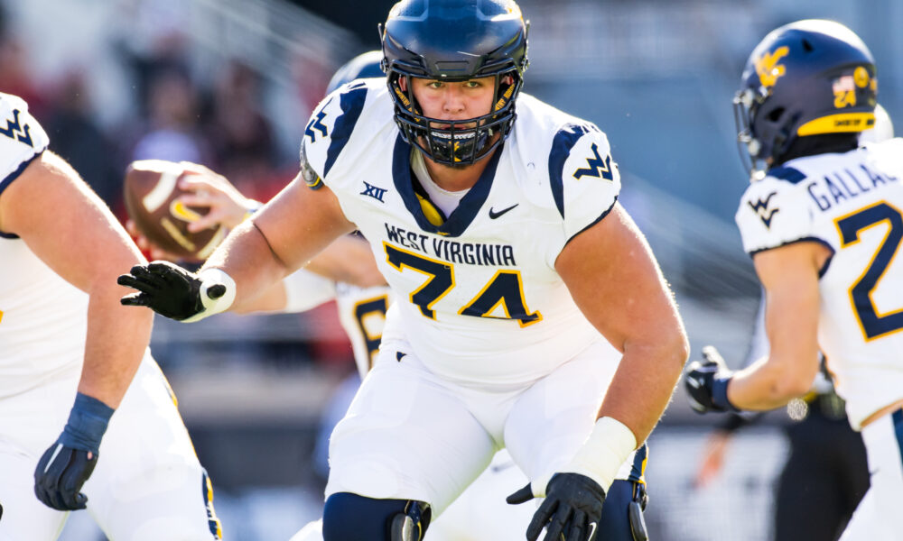 Wyatt Milum (IOL, West Virginia), NFL Draft 2025 – nflsupporter.se