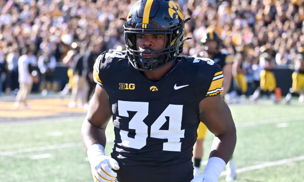 Jay Higgins (LB, Iowa), NFL Draft 2025 – nflsupporter.se